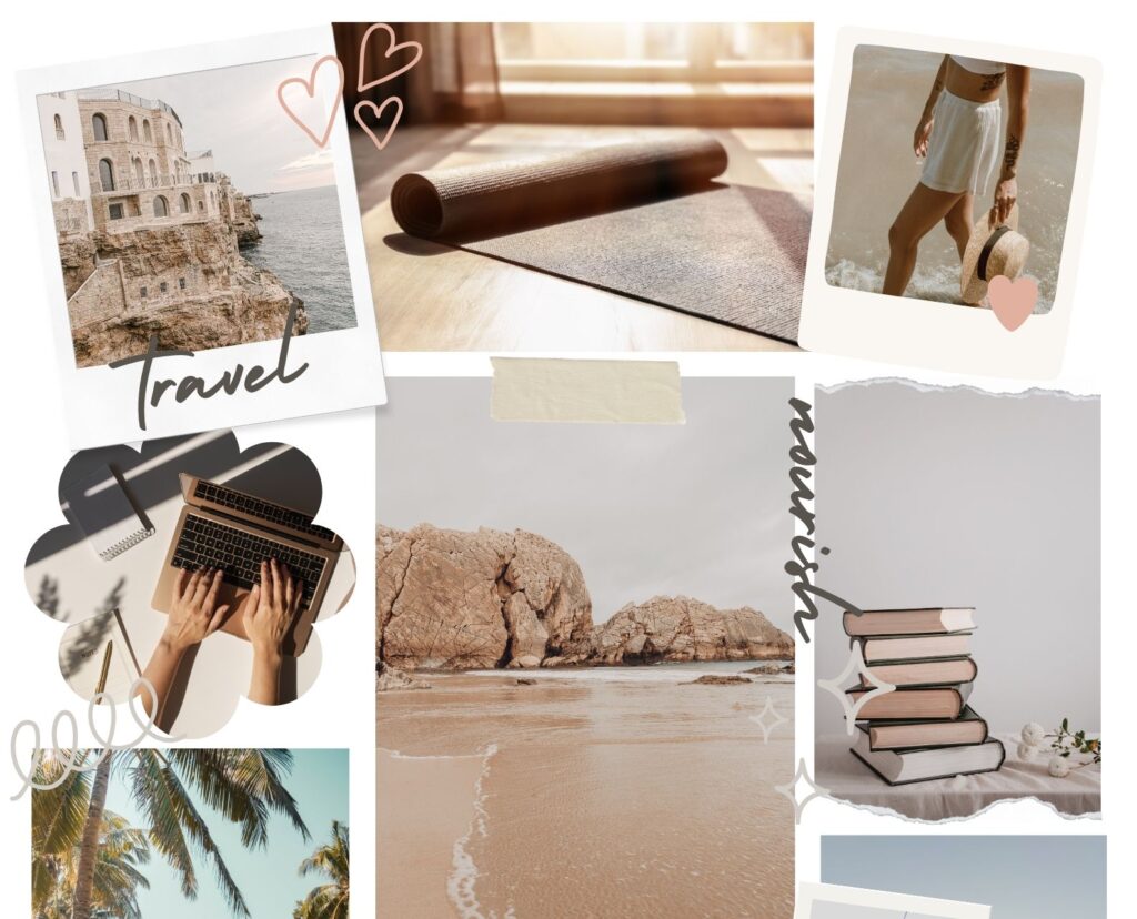 How to create a vision board in Canva (and why you should!) - A ...