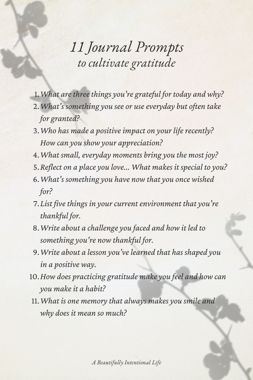11 thoughtful journal prompts to deepen your gratitude practice - A ...
